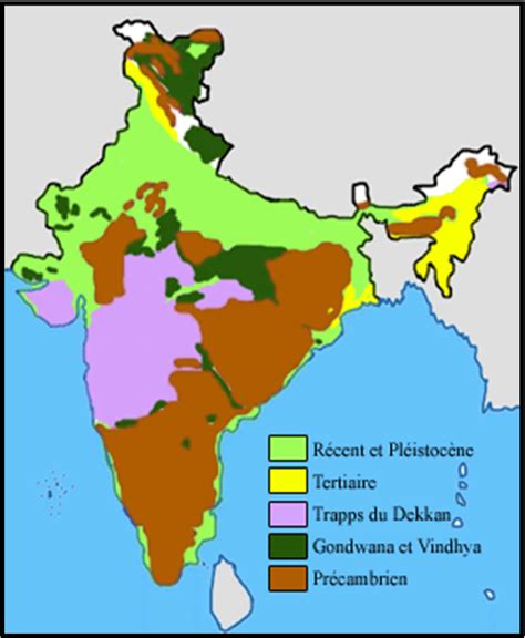 Geological Map Of India