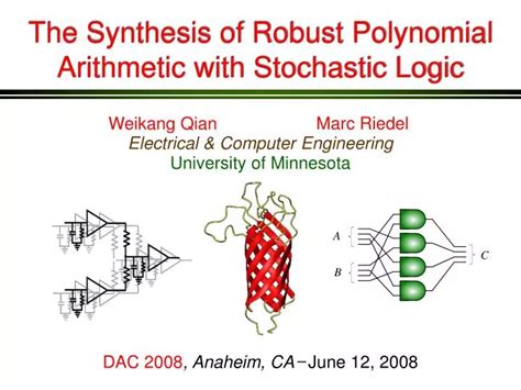 ppt the synthesis of robust polynomial arithmetic with stochastic logic powerpoint