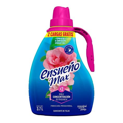 Suavizante de telas Ensueño frescura primaveral 3 7 l Walmart