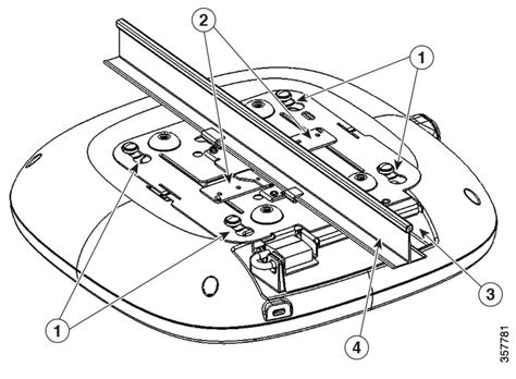 Cisco AIR AP BRACKET 1 Low Profile Mounting Bracket For Aironet Access