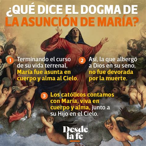 El Dogma de la Asunción de María 5 cosas que debes considerar