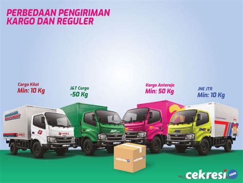 Perbedaan Pengiriman Kargo Dan Reguler JNE J T Anteraja Dan SiCepat