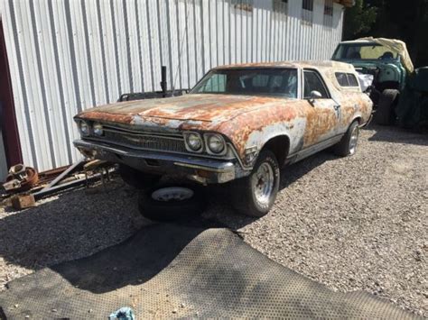 2 1968 El Caminos Classic Chevrolet El Camino 1968 For Sale