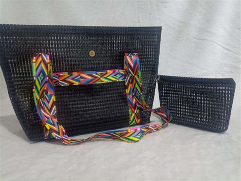 Bolsa de Praia em Tela Treliça Elo7 Produtos Especiais