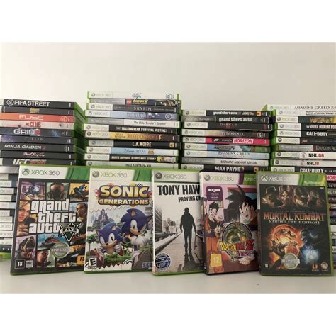 Jogos de Xbox 360 Mídia Física Originais Usados Parte III