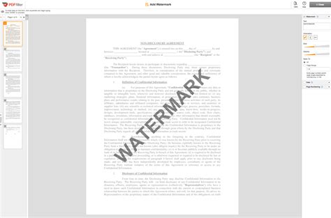 Add Watermark To PDF SmallPDF PdfFiller