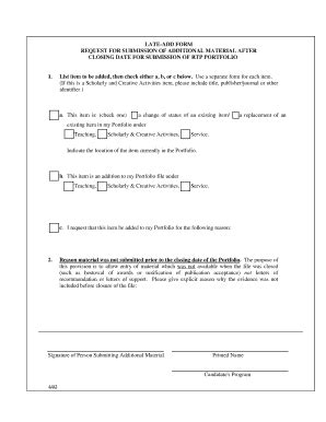 Fillable Online Csuci Late Add Form Csuci Fax Email Print Pdffiller