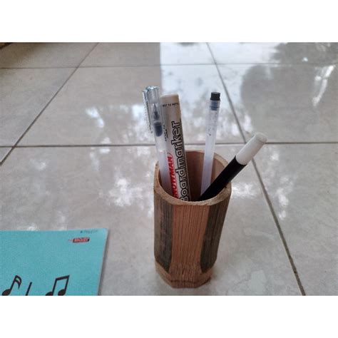 Jual Tempat Pensil Kotak Pensil Dari Bambu Termurah Shopee