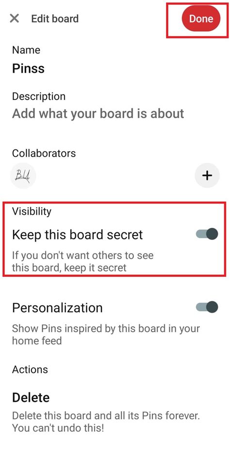 How To Make A Pinterest Board Private Blogituplife