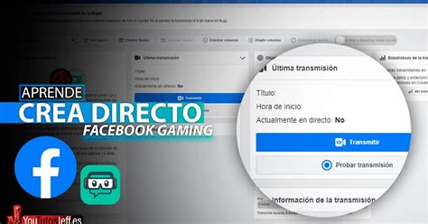 Como Hacer Un Directo En Facebook Gaming Con Streamlabs OBS