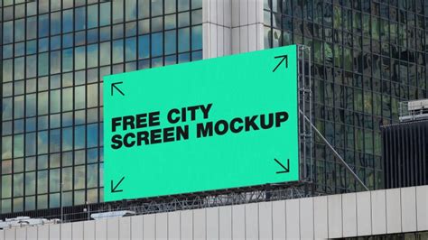 Free Urban Street Billboard Mockup Psd Psfiles