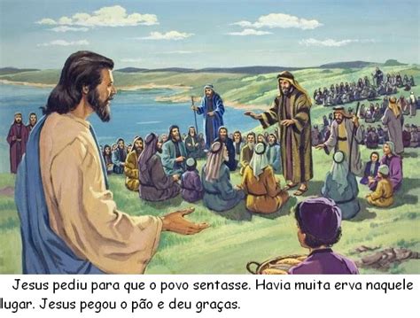 Comunidade Cristã PAI kids A Multiplicação dos pães e peixes