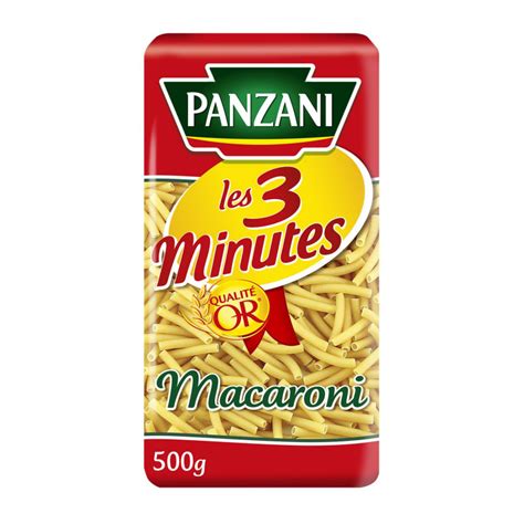 Panzani P Tes Macaroni Cuisson Rapide Click