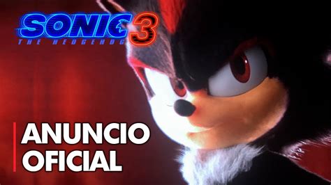 LO NUEVO DE SONIC 3 LA PELÍCULA y PROYECT SHADOW 2023 YouTube