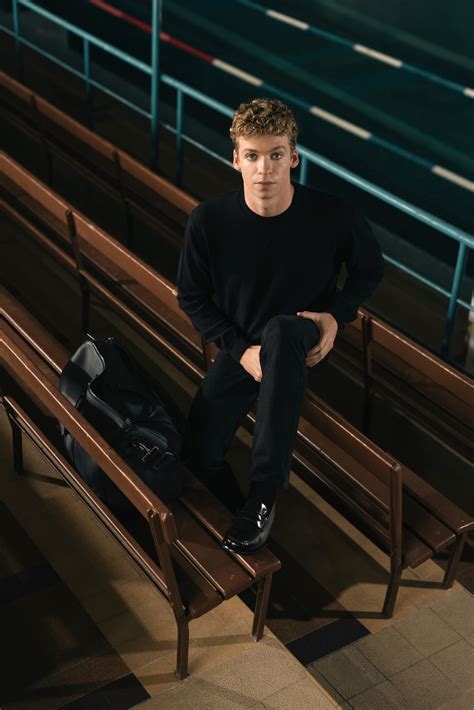 Olympian Léon Marchand Is Louis Vuittons New House Ambassador V Magazine