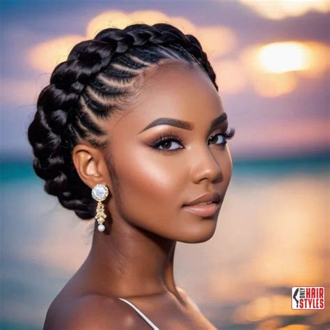 Halo Braid Top Hairstyles For Black Women Trending For In