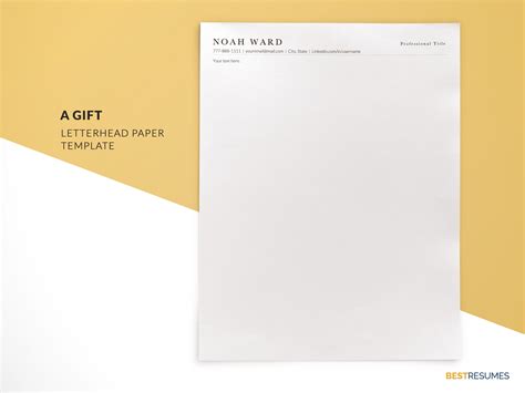 Executive CV Template ATS Friendly Noah BestResumes Co