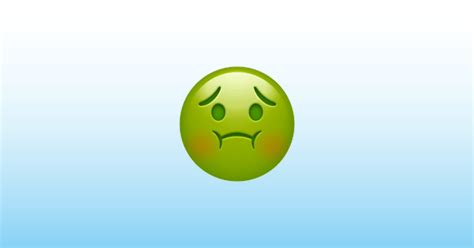 Nauseated Face Emoji 🤢
