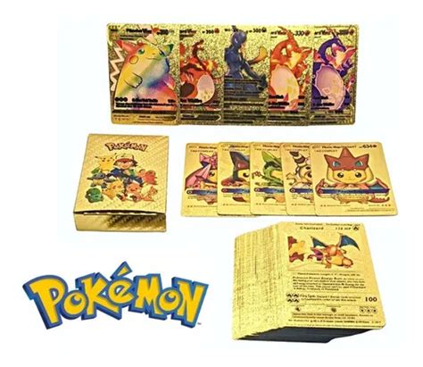 Pokemon Caja Cartas Doradas Vmax Gx 55 Uni En Español Cuotas sin interés