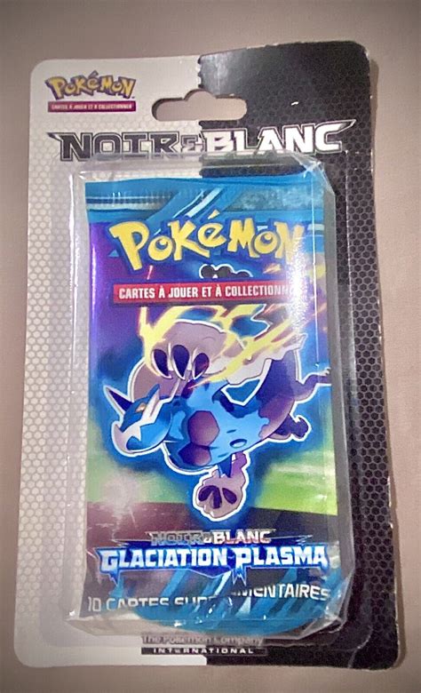 Booster Pokemon Glaciation Plasma Sous BLISTER EBay