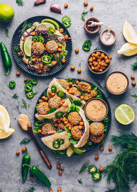 Falafel selber machen Vegane Döner Taschen Bianca Zapatka Rezepte