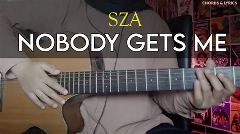 Nobody Gets Me SZA Easy Guitar Chords With Lyrics Guitar Play