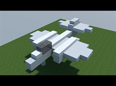 Minecraft Tuto Avion Militaire N3 YouTube