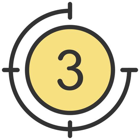 Countdown Generic Outline Color Icon