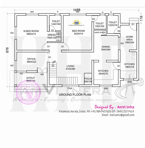 Ground Floor Home Plan Floorplans Click