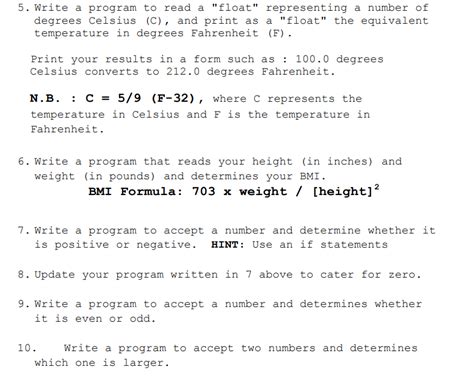 Solved Write A Program To Read A Float Representing A Chegg