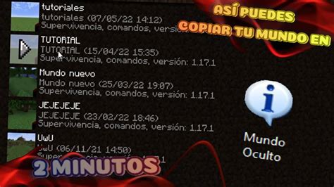 TUTORIAL Cómo hacer una copia de seguridad de tu mundo de Minecraft