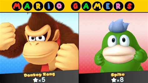 Mario Party 10 Airship Central Donkey Kong Vs Spike MarioGamers