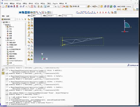【abaqus】【python】参数化有限元example 4 14 cargo crane 参数有限元 csdn博客