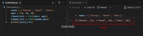 How To Use Zip Function In Python With Code Examples