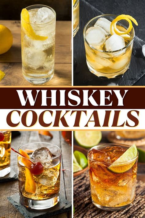 27 Easy Whiskey Cocktails For Every Season Insanely Good