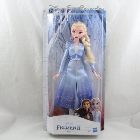 Poupée Elsa DISNEY HASBRO La Reine des Neiges Frozen 2 robe bleue 3