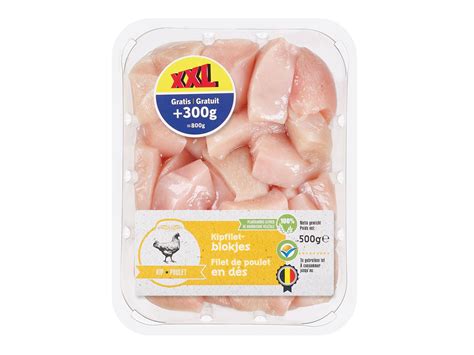 Dés de filet de poulet Lidl Luxembourg Archive des offres