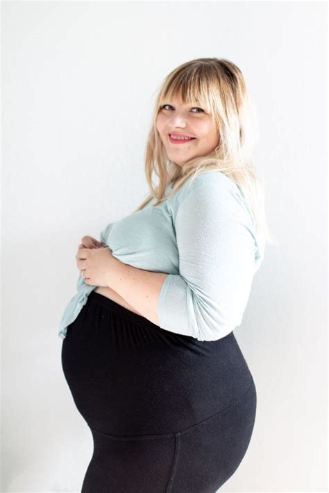 Pin Auf Plus Size Pregnancy Schwanger In Gro En Gr En