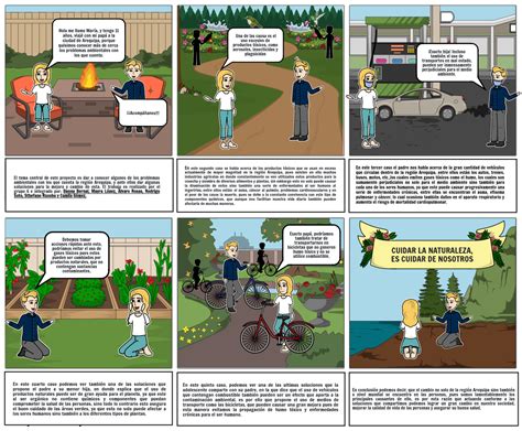 CONTAMINACIÓN AMBIENTAL GRUPO 6 Storyboard by 956663a3