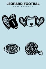 Leopard Football SVG MasterBundles