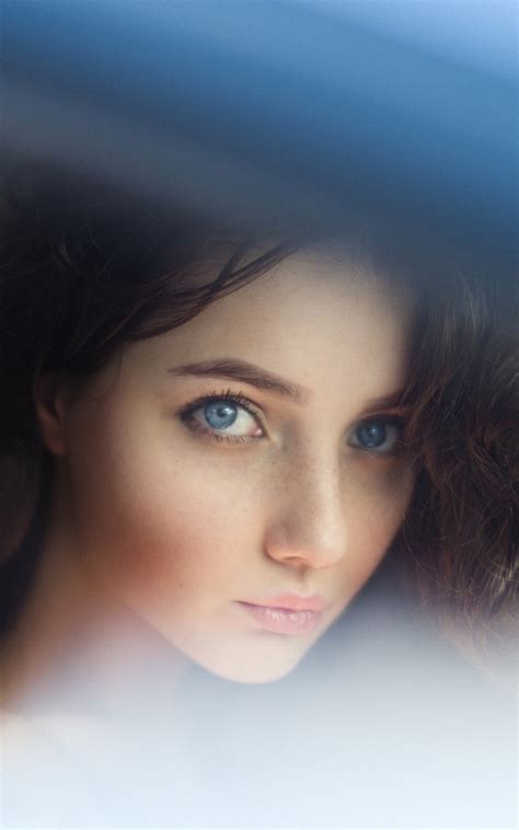 800x1280 Portrait Girl Blue Eyes 8k Nexus 7samsung Galaxy Tab 10note Android Tablets Hd 4k