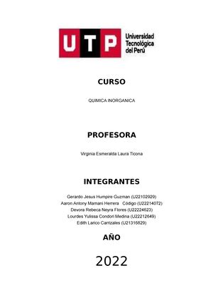 Sesion Integradora 4 SECC51380 𝑅𝑥 𝑅𝑥 𝑅𝑥 𝑅𝑥 SESION INTEGRADORA QUIMICA