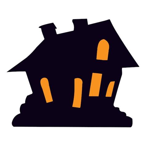 Vector De Casa Embrujada De Halloween Vector Premium