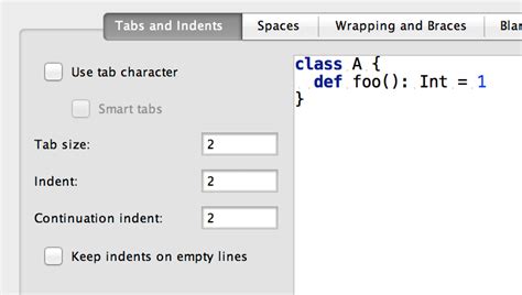 intellij idea intellij code style setting for wrapping on multi line function arguments itecnote
