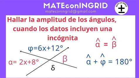 Hallar la amplitud de los ángulos de las figuras cuando los datos