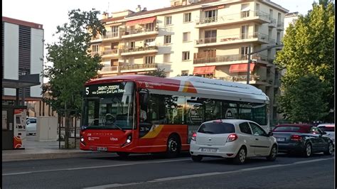 Aix En Bus Heuliez GX 337 Elec Sur La Ligne 5 Destination P R Brunet