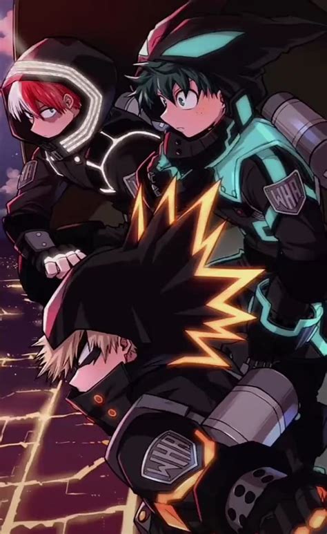 The Best Deku And Bakugo And Todoroki Wallpaper