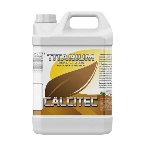 Titanium Sollus Calcitec Solo Rico Fertilizante Gal O Lt Submarino