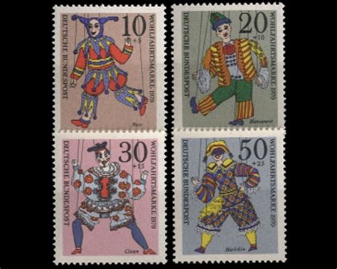 Deutschland BRD Michel Nr 650 653 Postfrisch Briefmarken