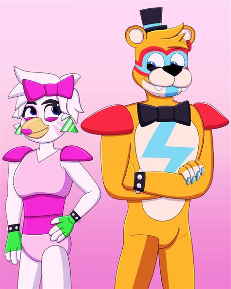 Glamrock Chica X Glamrock Freddy Fnaf Sb Fanart By Gwenalvarez36 On Deviantart
